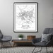 EXETER MAP PRINT High Res Map Map of Exeter Exeter City - Etsy