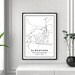 ALRESFORD MAP PRINT, High Res Map, Map of Alresford, Alresford City Map ...