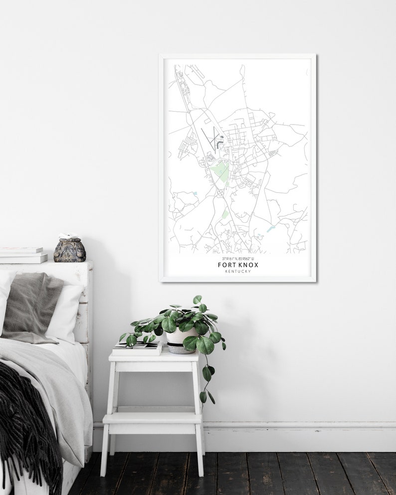 FORT KNOX MAP, Map of Fort Knox, Fort Knox Base Map, Fort Knox Map ...