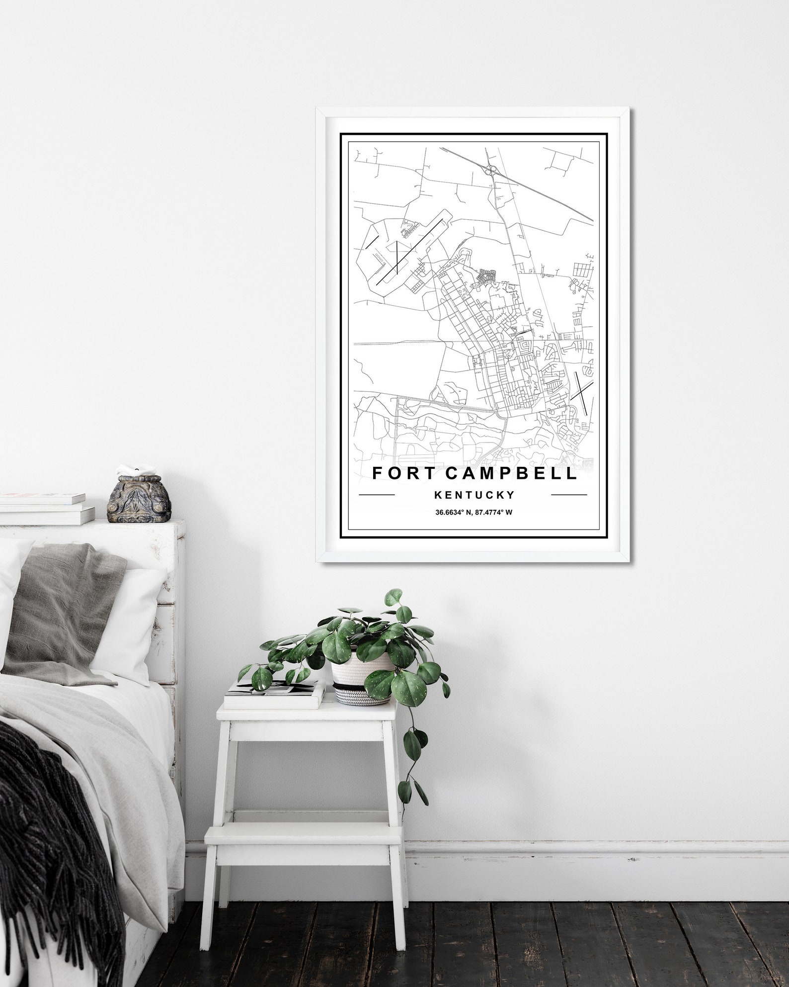 FORT CAMPBELL MAP, High Res Map, Map of Fort Campbell, Fort Campbell ...