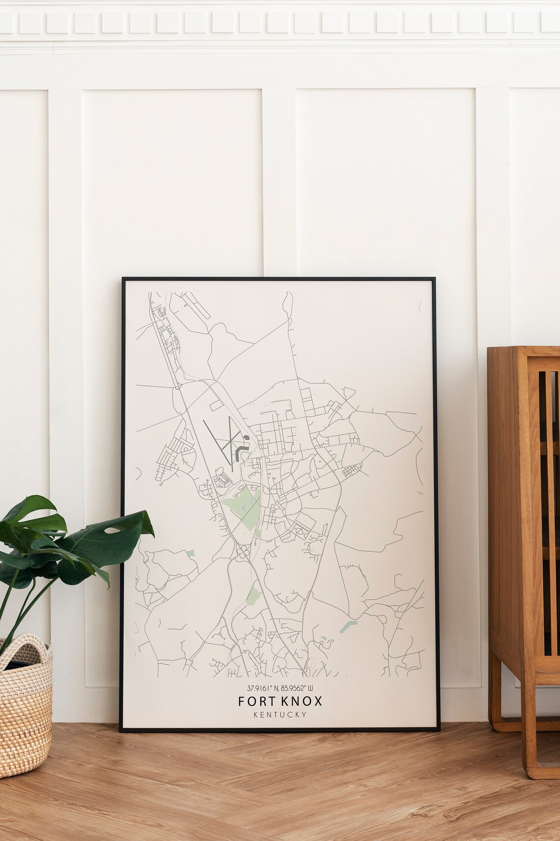 FORT KNOX MAP Map of Fort Knox Fort Knox Base Map Fort Knox - Etsy