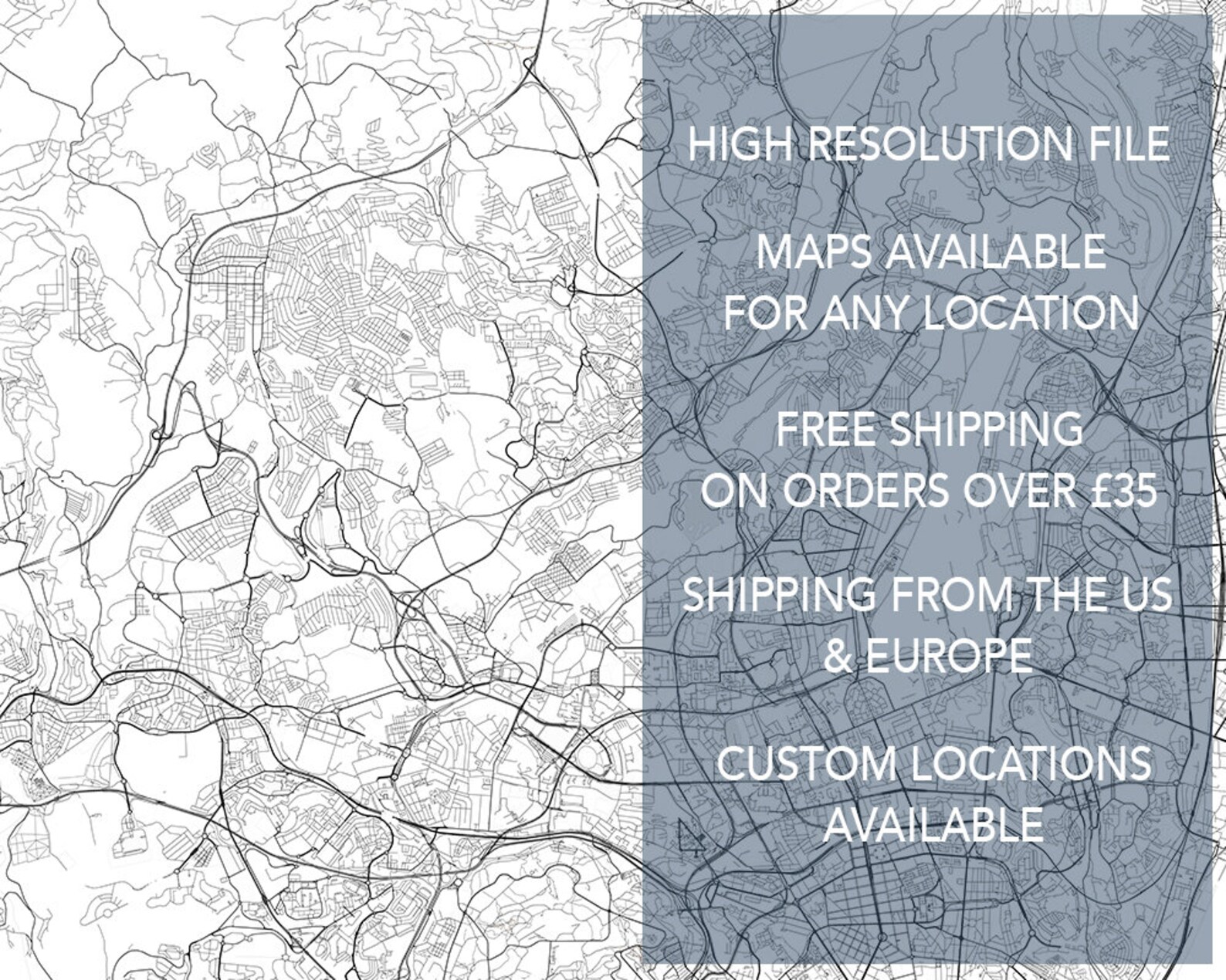 GIESSEN MAP PRINT High Res Map Map of Giessen Giessen - Etsy