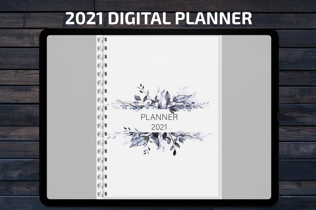 Digital Planner 2021,goodnotes Planner, iPad Planner ,digital Journal ...