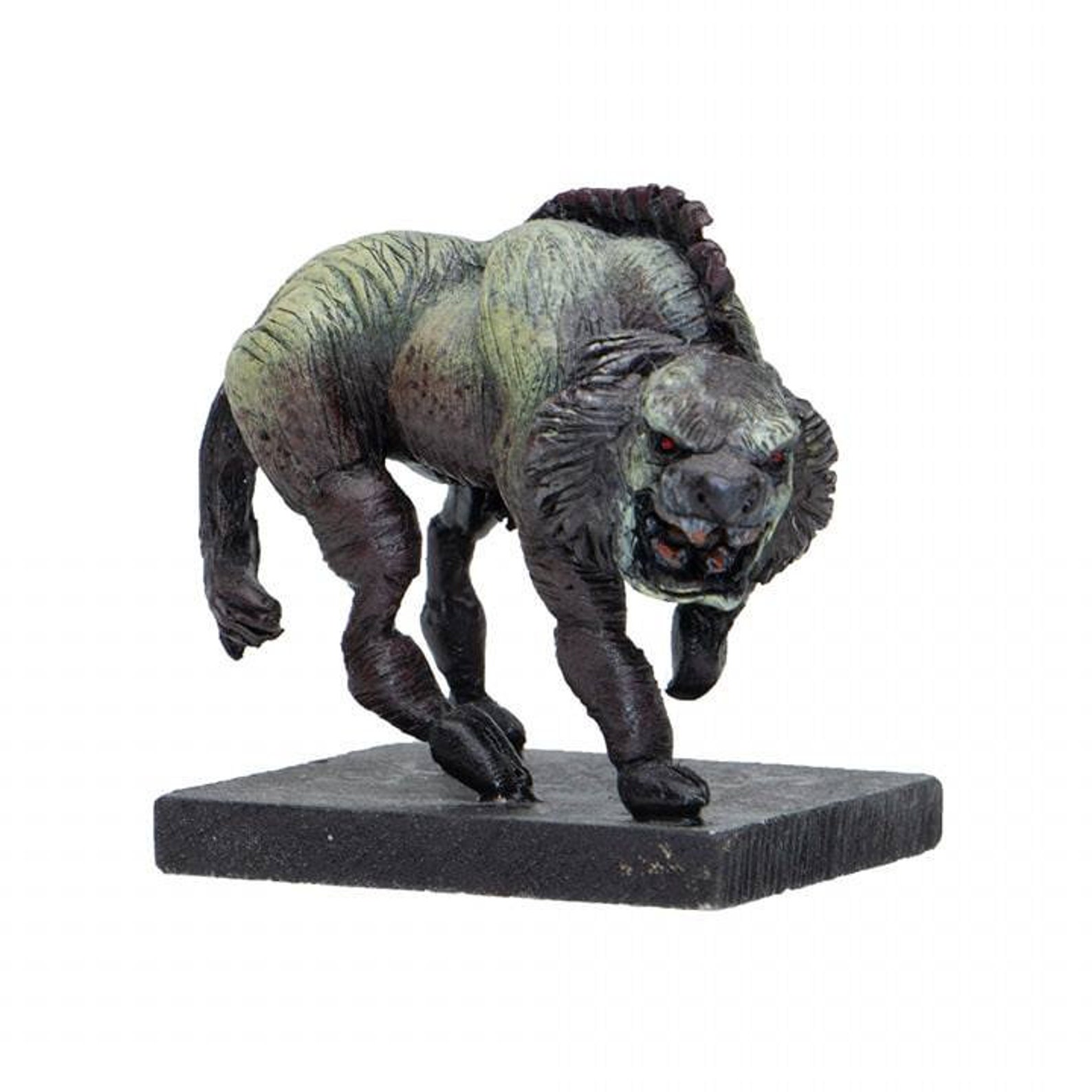 Monster Creature Scary Leucrotta Figurine for | Etsy