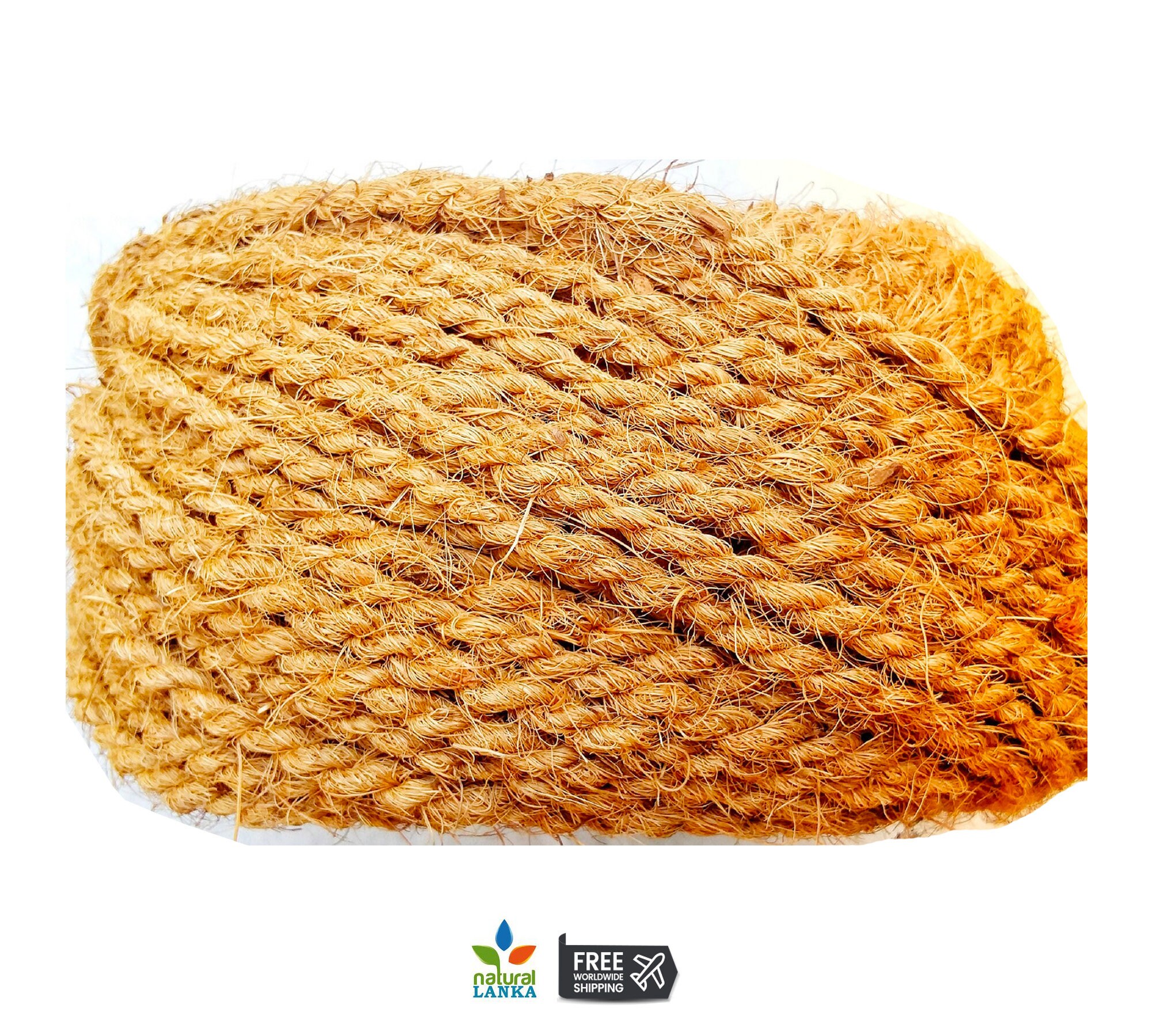 COCO TWIN Coconut Fiber Rope Coconut Rope for Baskets Mats - Etsy