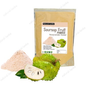 Soursop Leaves Powder & Fruit Powder / 100% Organic Dried Guanabana ...