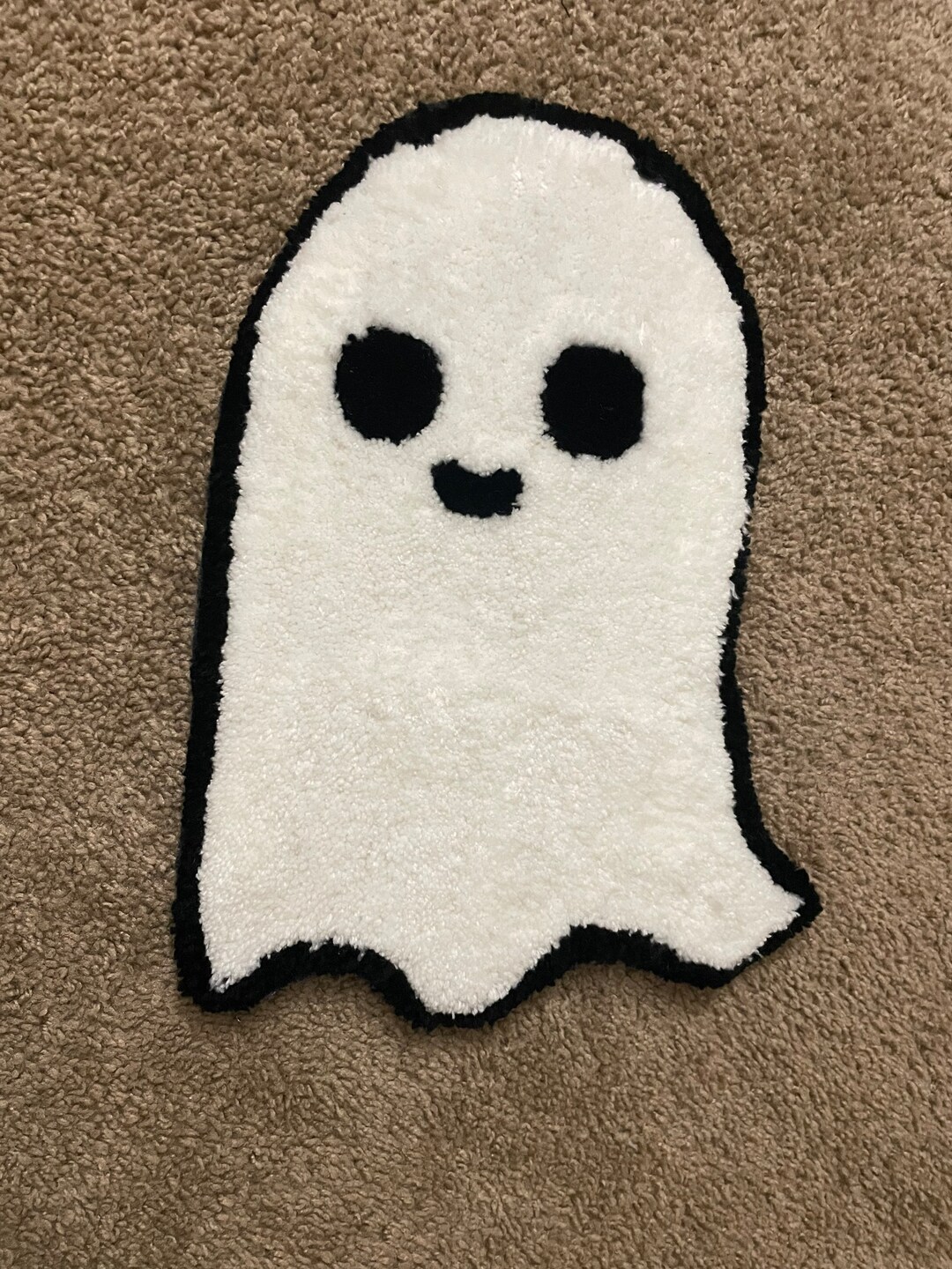 Hand Tufted Ghost Rug - Etsy