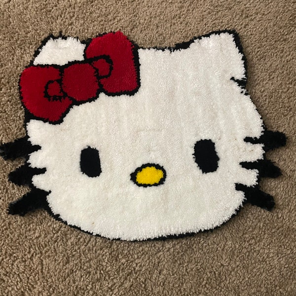 Hello Kittys Rug - Etsy