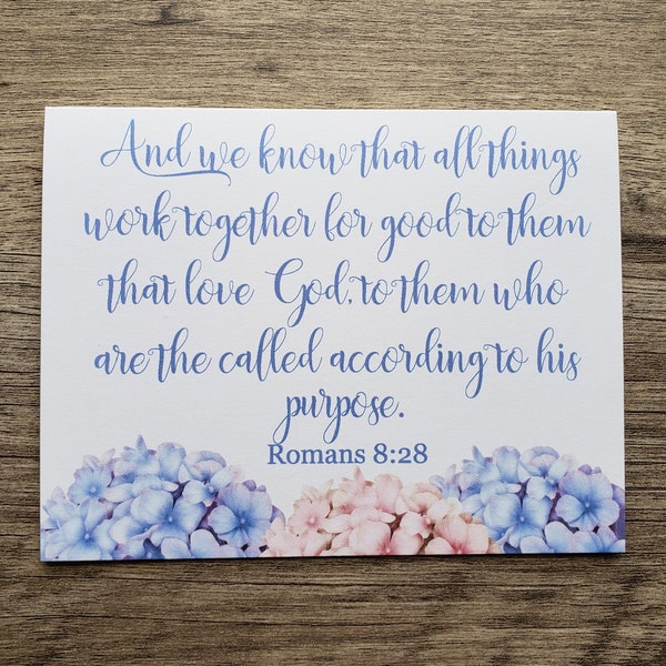 Romans 8 28 - Etsy