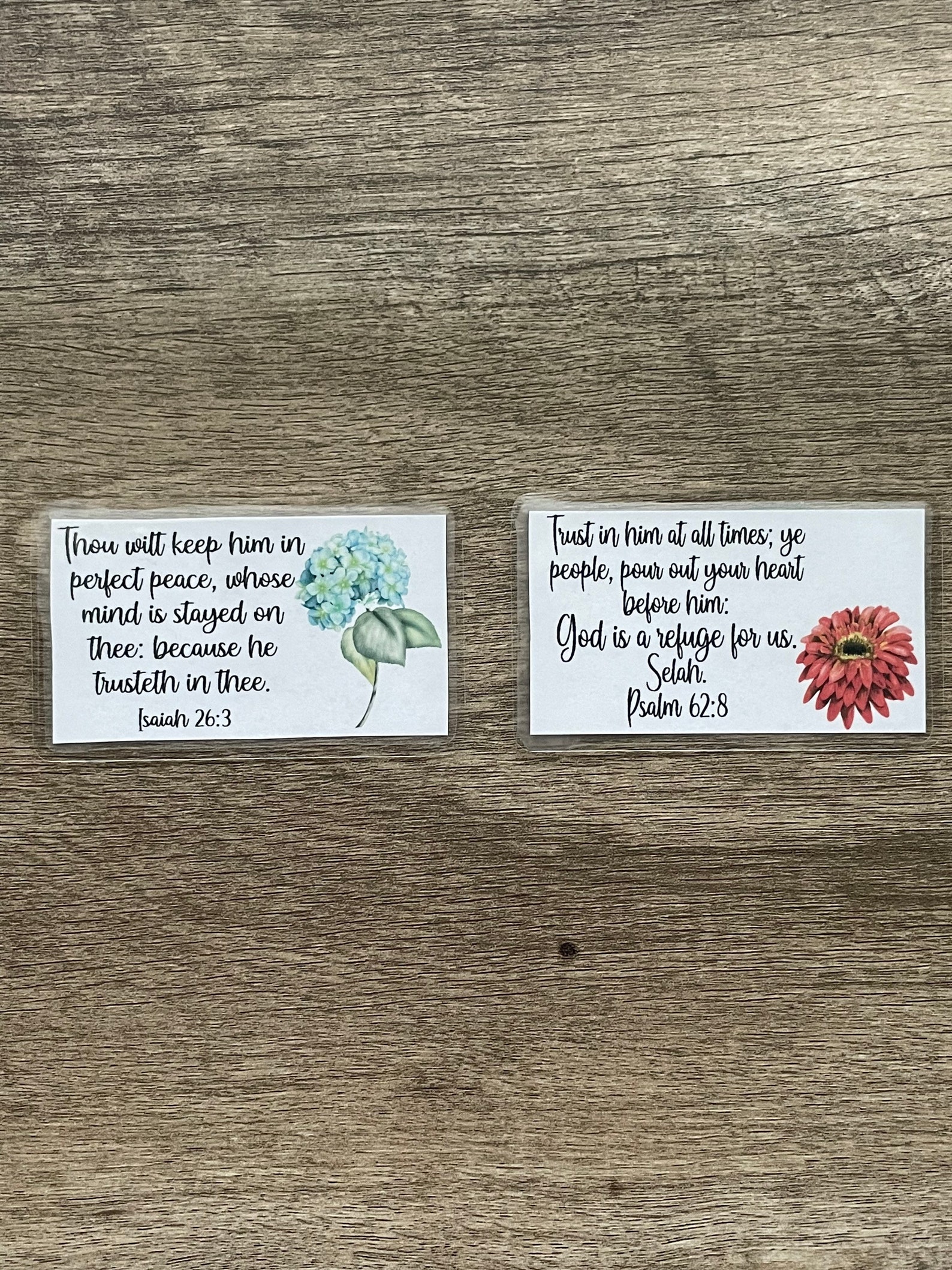 Scripture Cards small Bible Promise Cards Laminated - Etsy