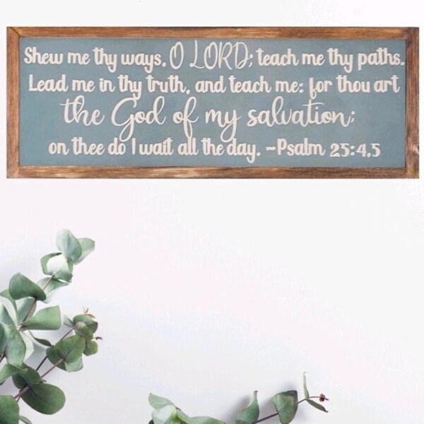 Kjv Scripture Wall Art - Etsy