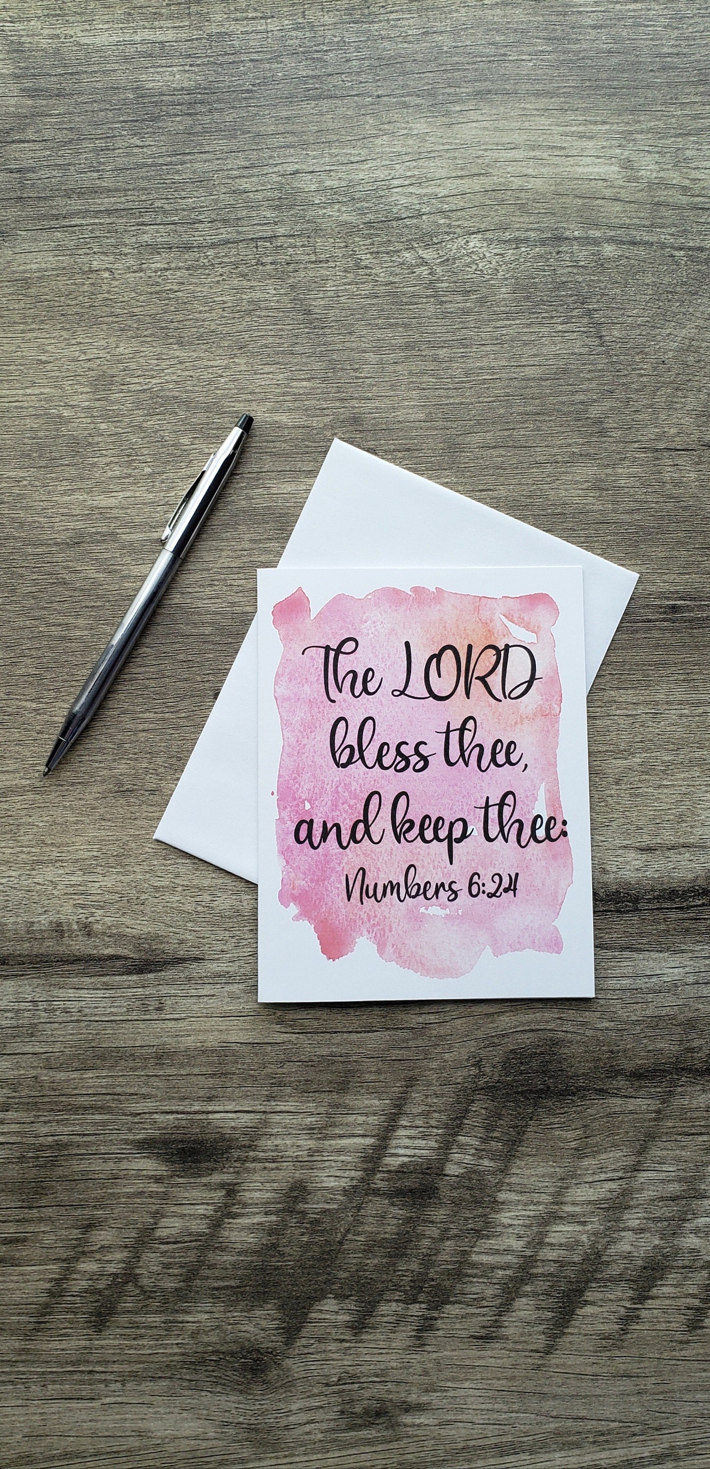 Set of 8 Bible Verse Scripture Greeting Cards, Bible Verse Greeting ...