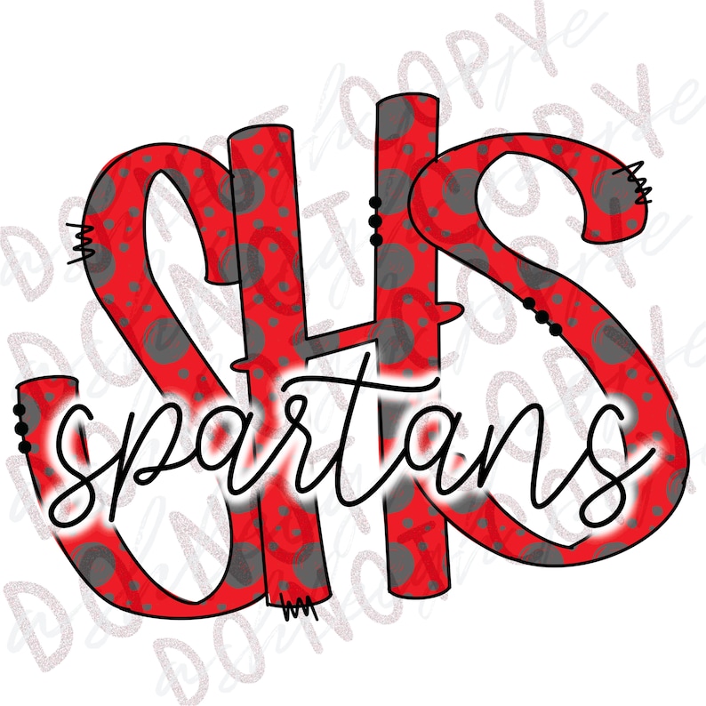 SHS Saraland Spartans Mascot PNG Sublimation Digital Design - Etsy