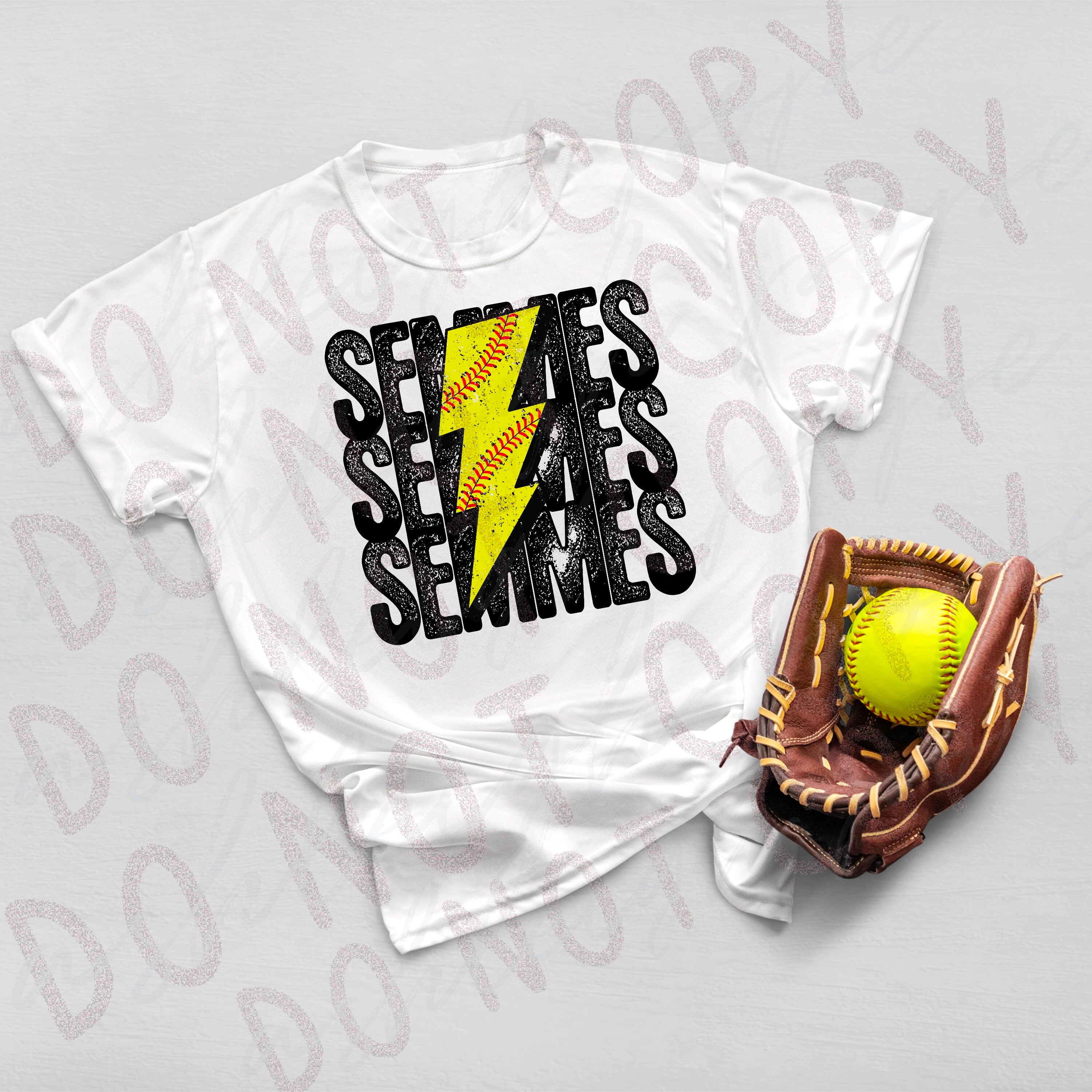 Semmes Softball PNG Sublimation Digital Design - Etsy