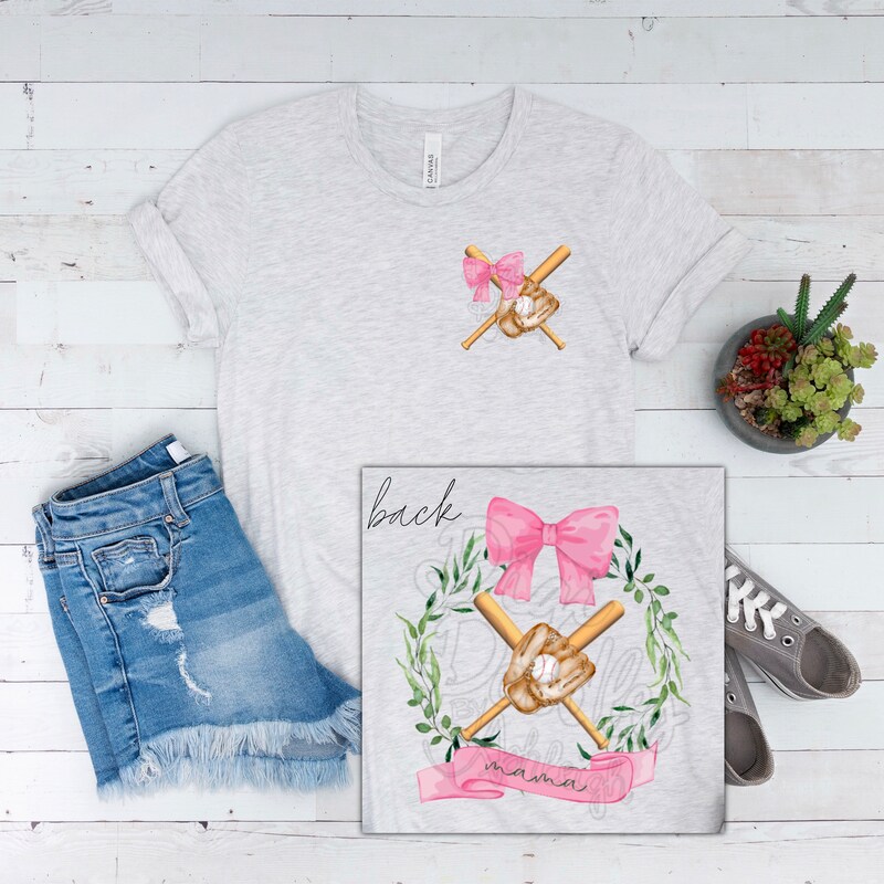 Preppy Baseball Png - Etsy