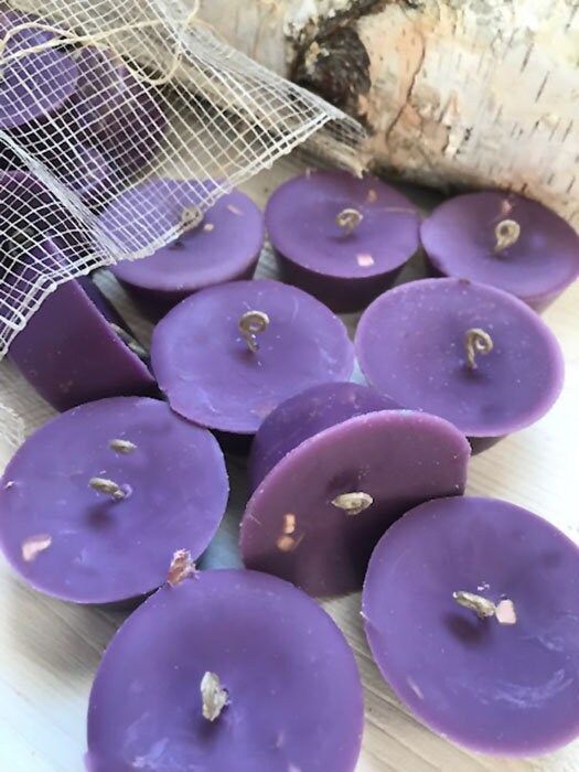 SET of 20 PURPLE FIRESTARTERS, Indoor Woodstove Fireplace Fire Starters ...