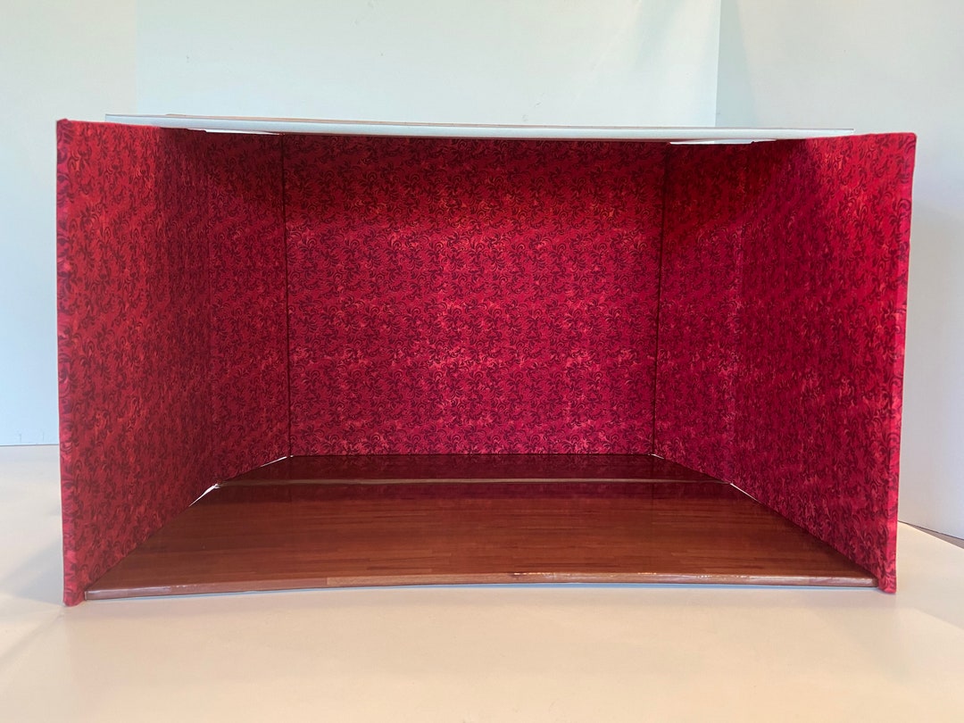 Tea Room Box for Miniatures Diorama Display Box Dollhouse Bakery ...