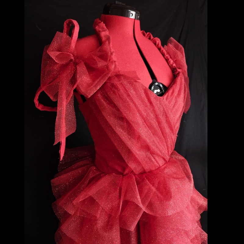 Harley Quinnn Red Dress - Etsy