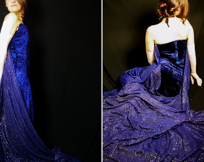 Anastasia Opera Dress – Boned Corset Gown With Back Lacing – Formal ...