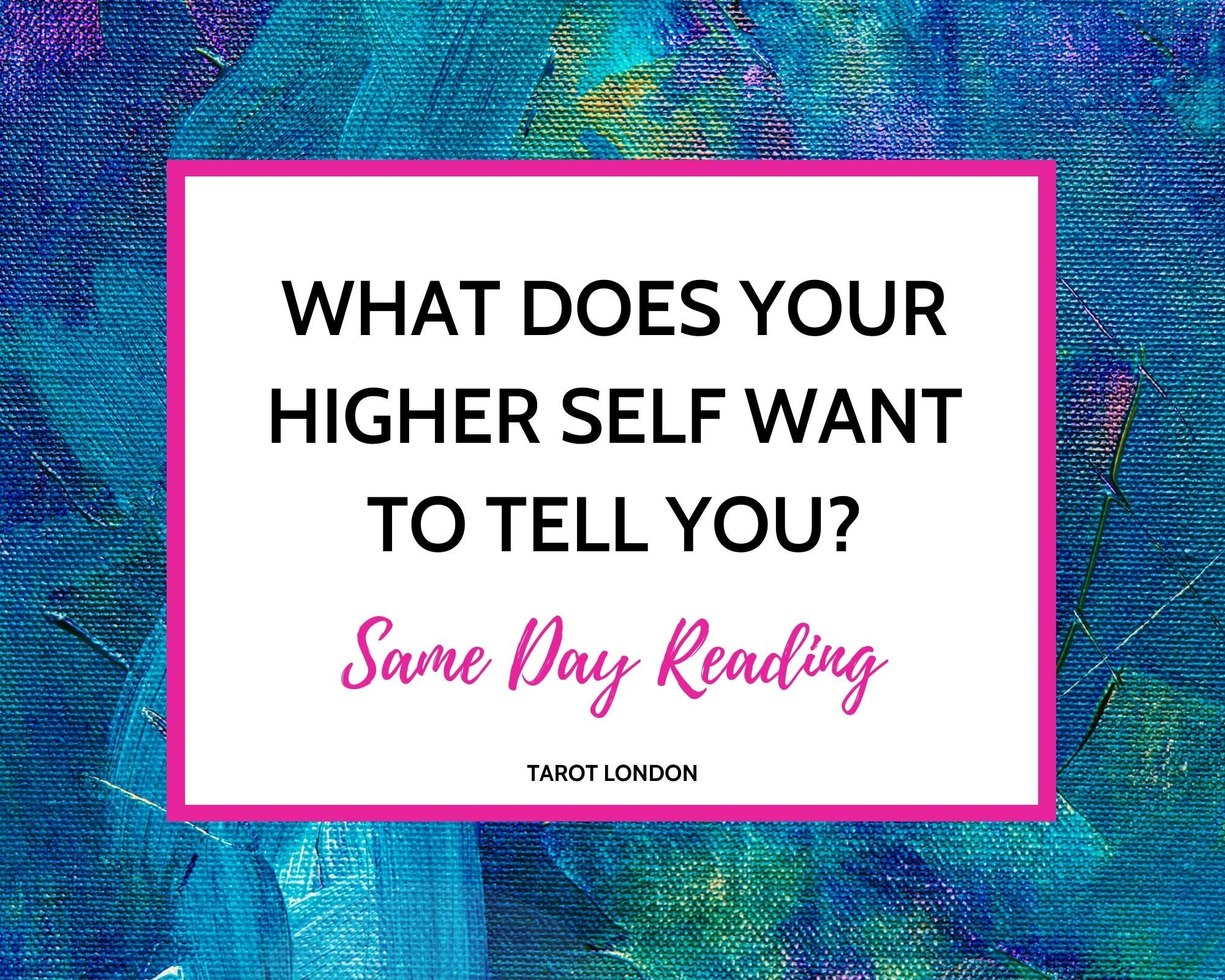 SAME DAY Higher Self Reading What Is Your Higher Self Trying | Etsy