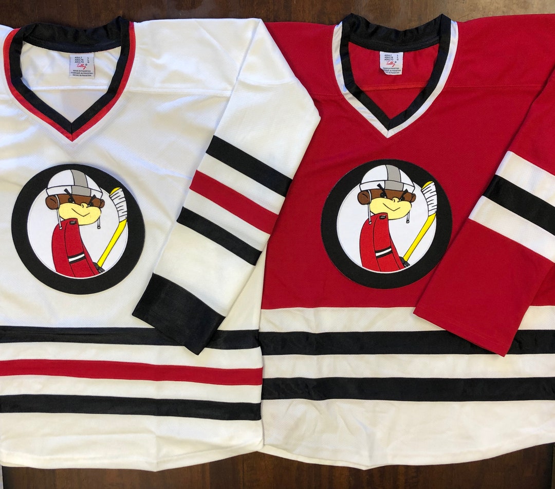 Monkey Hockey Jerseys - We Customize With Player Name and Number - Etsy
