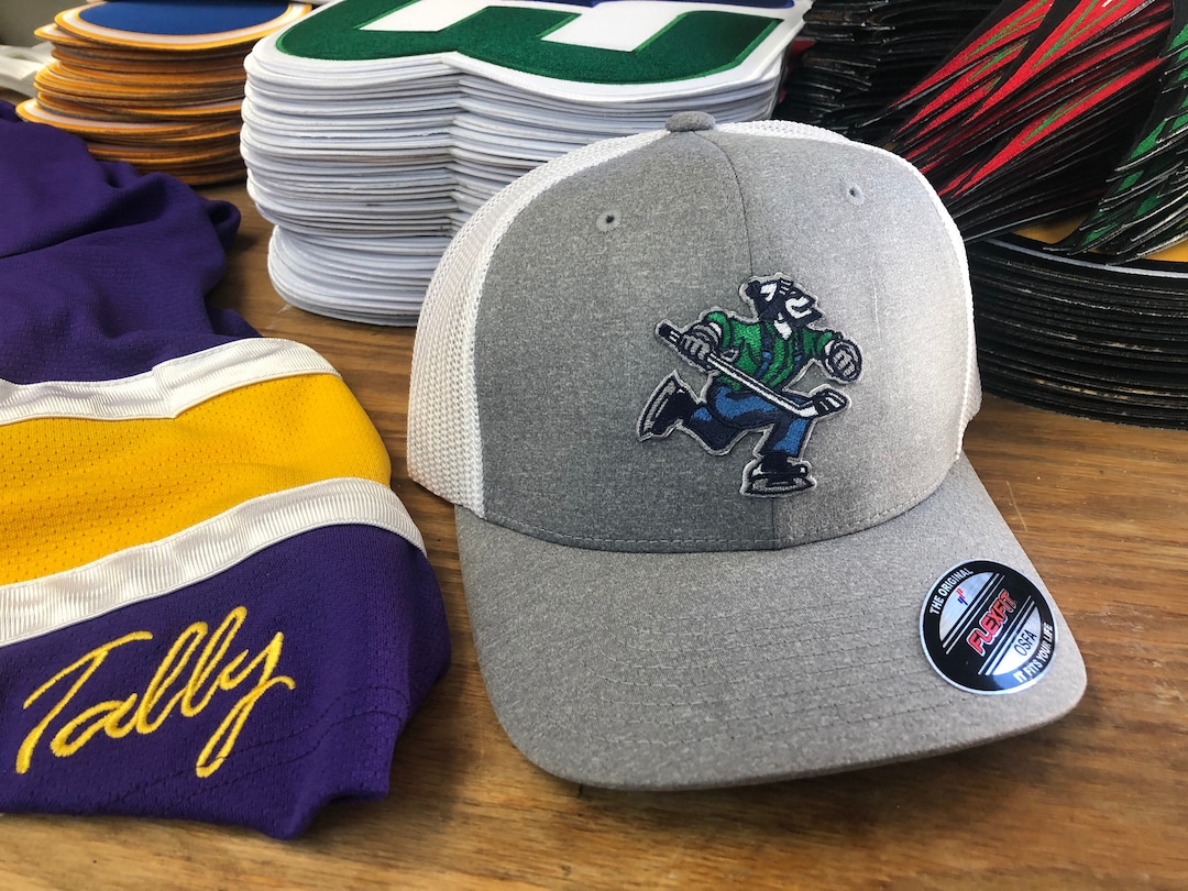 Flexfit Hat With a Johnny Canuck Embroidered Twill Crest - Etsy