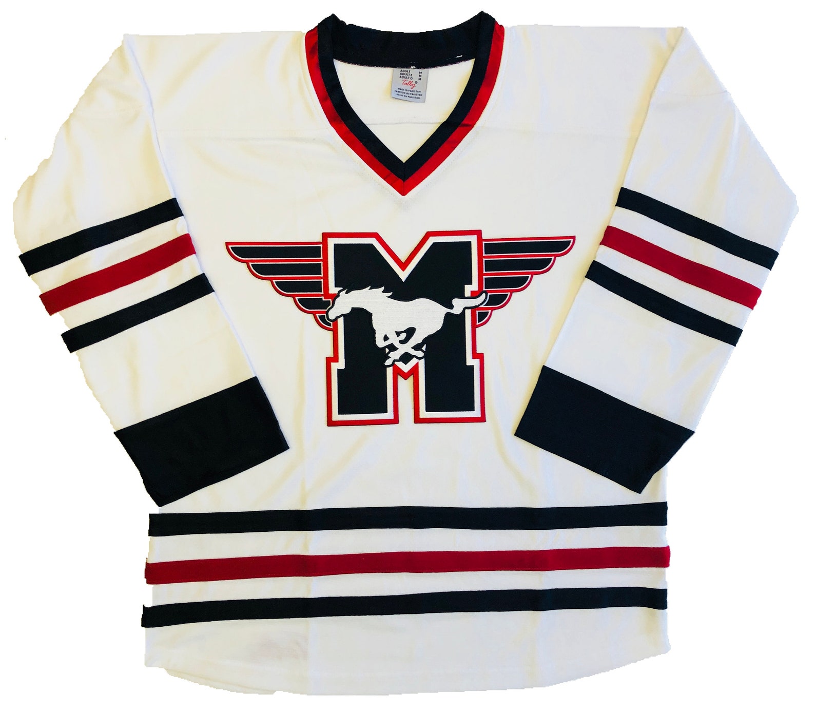 Mustangs Custom Hockey Jerseys - Order Any Quantity - Etsy