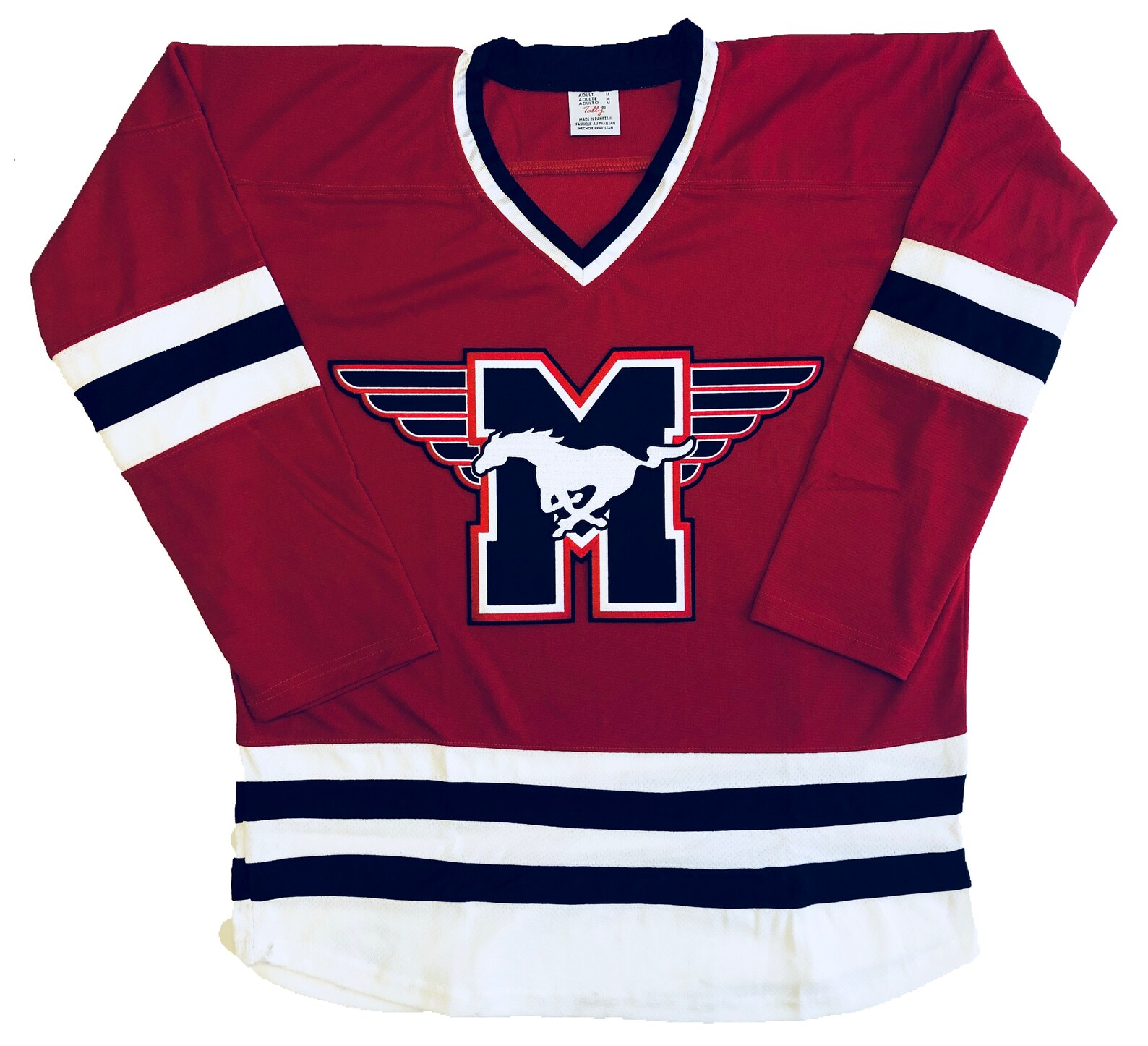 Mustangs Custom Hockey Jerseys - Order Any Quantity - Etsy