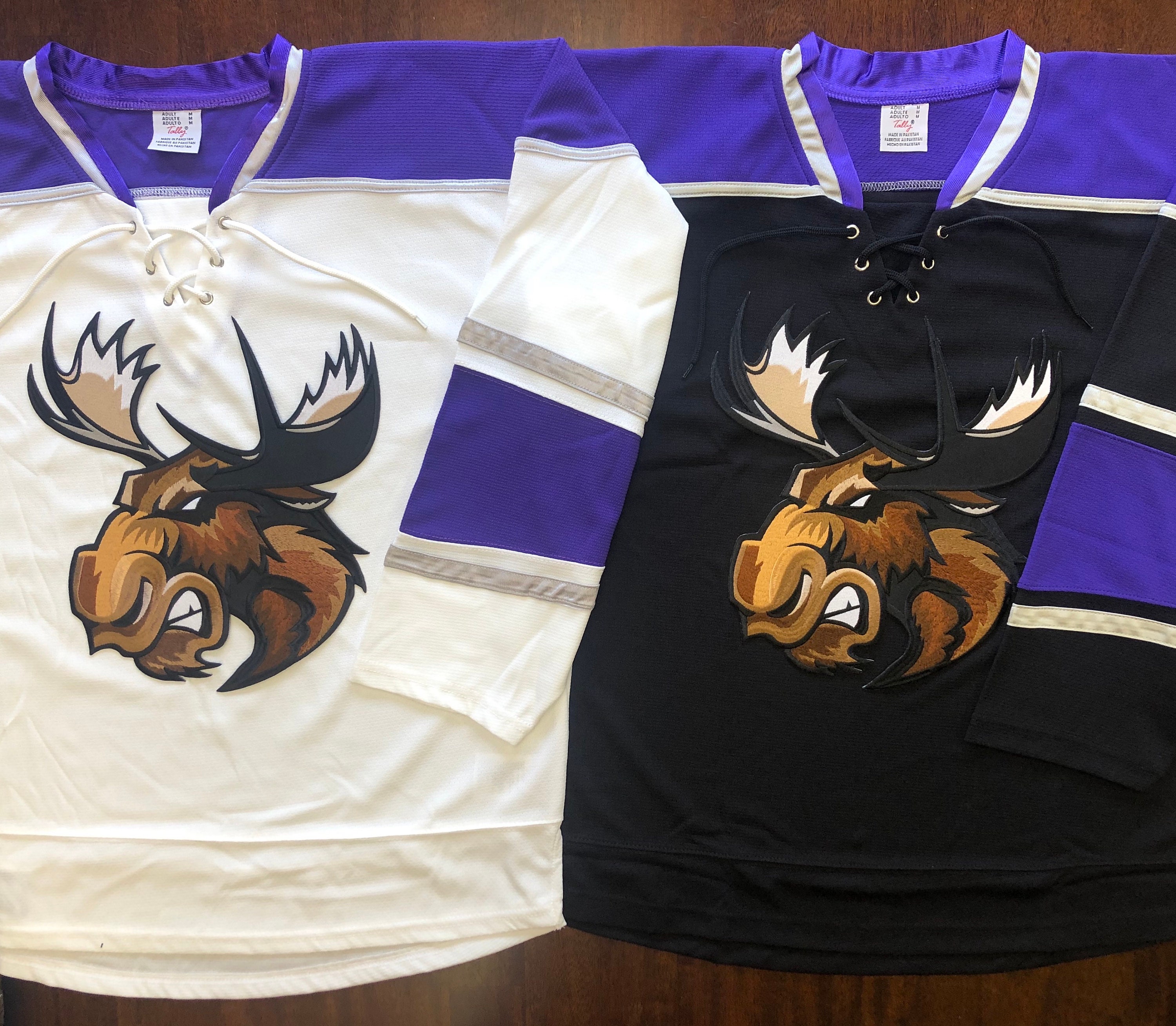 Big Moose Custom Hockey Jerseys We Add Your Name and Number - Etsy Canada