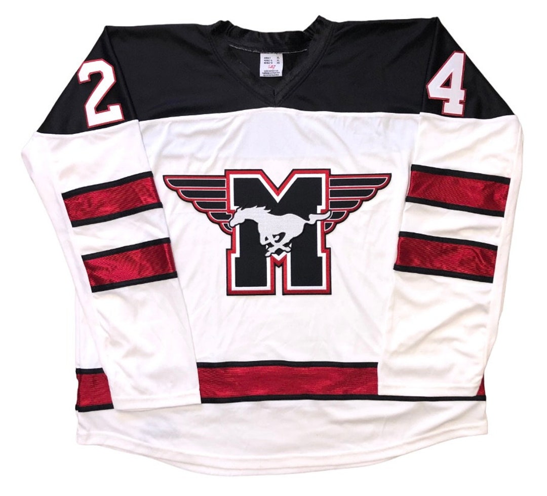 Mustangs Hockey Jerseys - We Customize With Player Name and Number - Etsy
