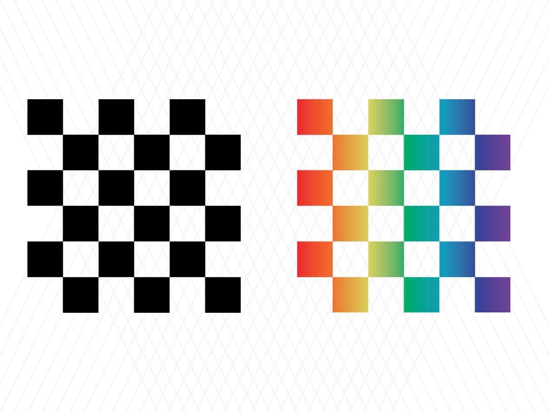 Checkerboard Repeat Pattern Stencil Cut File SVG PNG - Etsy