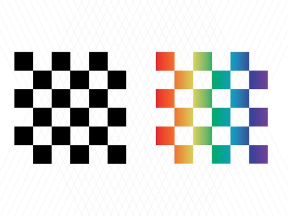 Checkerboard Repeat Pattern Stencil Cut File SVG PNG - Etsy
