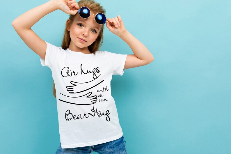 Air Hugs Until We Can Bear Hug SVG PNG / Social Distance Shirt SVG - Etsy