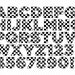 Checkerboard Alphabet and Numbers SVG PNG Bundle / Personalize and ...