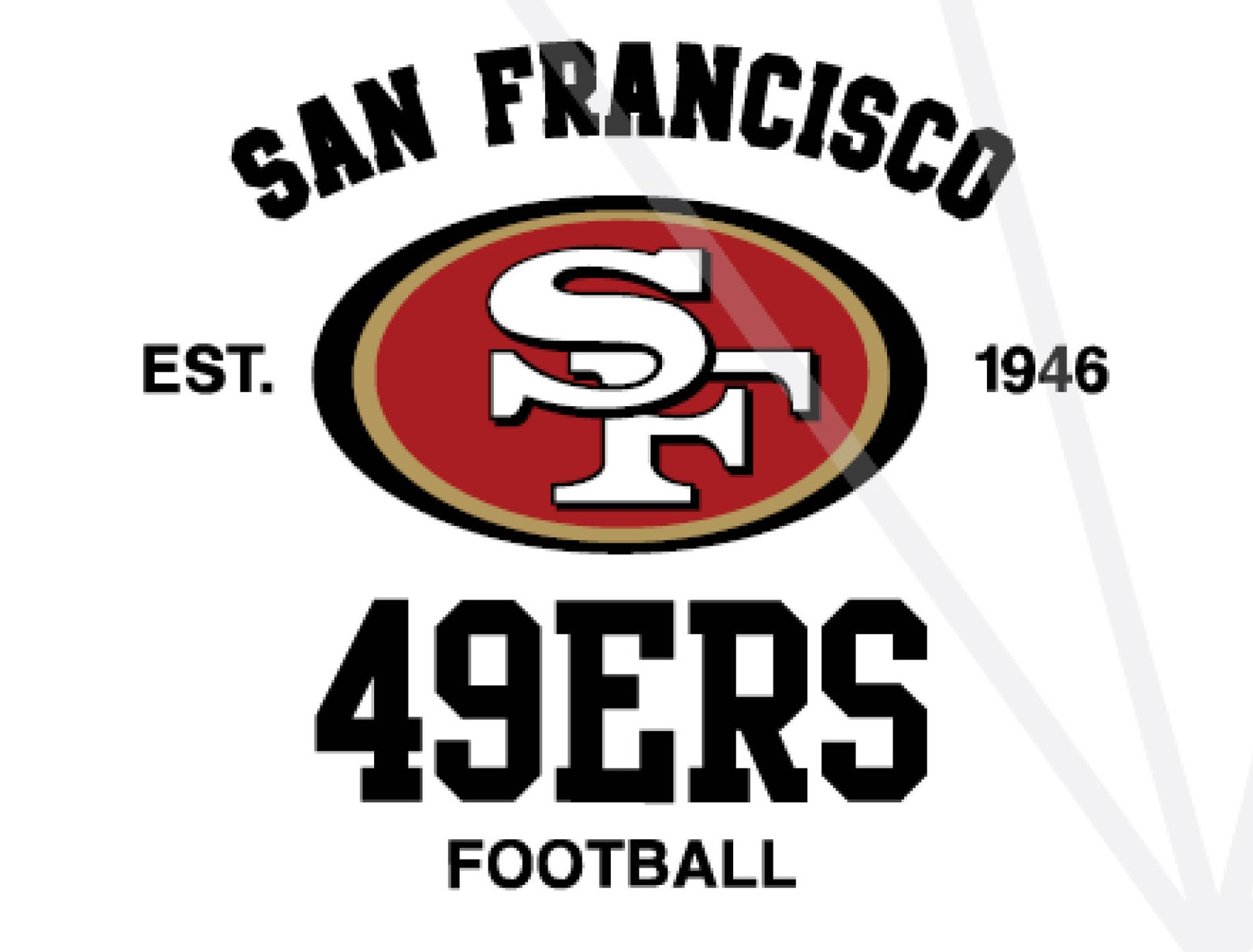 San Francisco 49ers SVG PNG bundle/ Niners football/ Repeat | Etsy