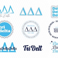 Tri Delta - Etsy