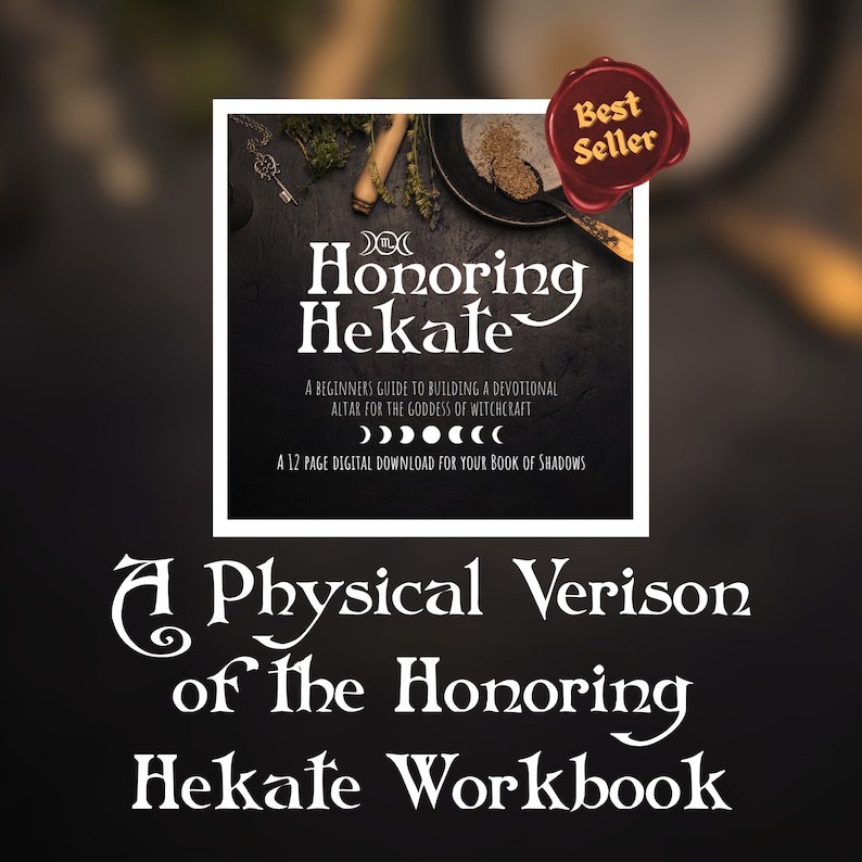 Honoring Hekate Altar Workbook | Book of Shadows Grimoire Pages - Etsy