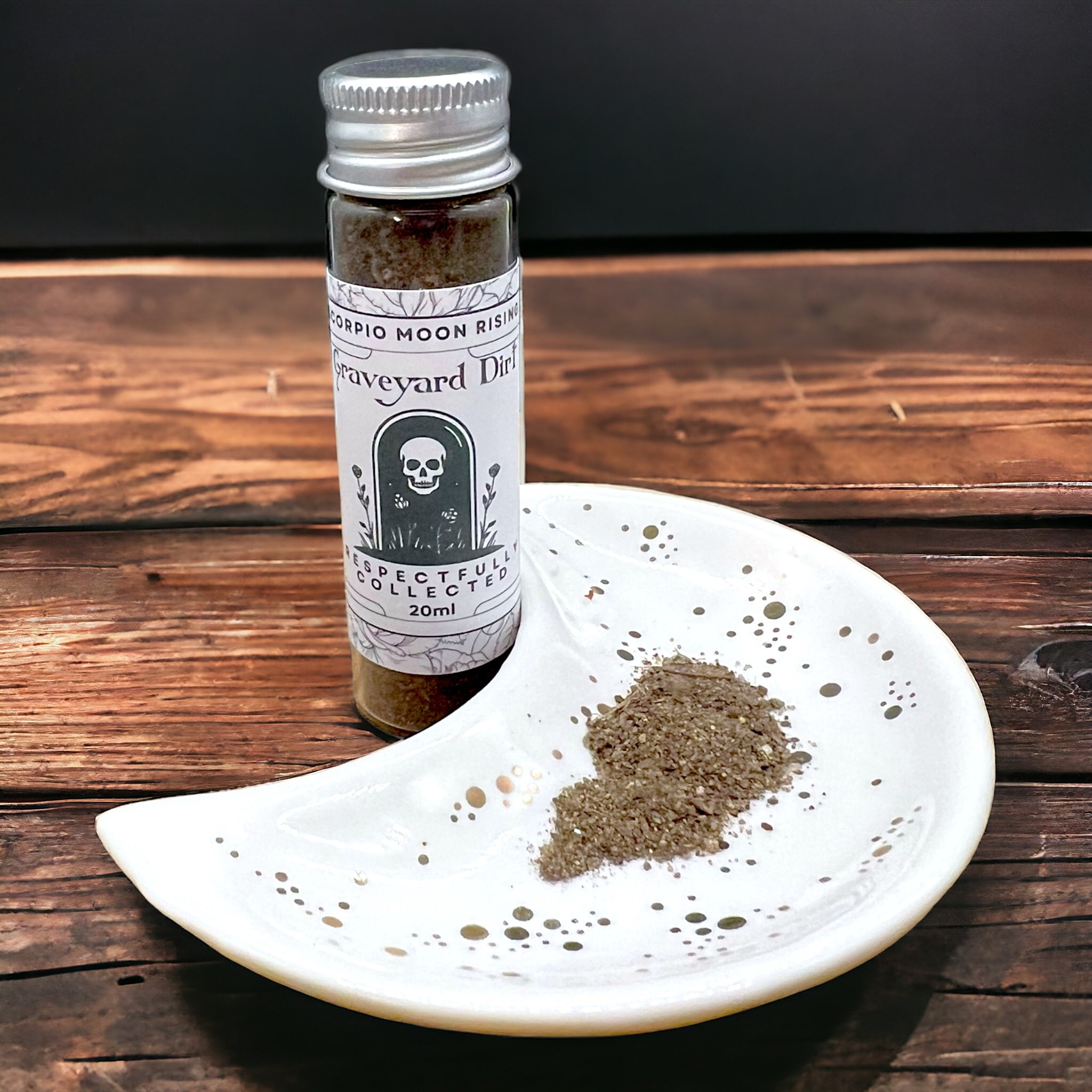 Respectfully Collected Graveyard Dirt for Spells, Spirit Work (20ml) - Etsy