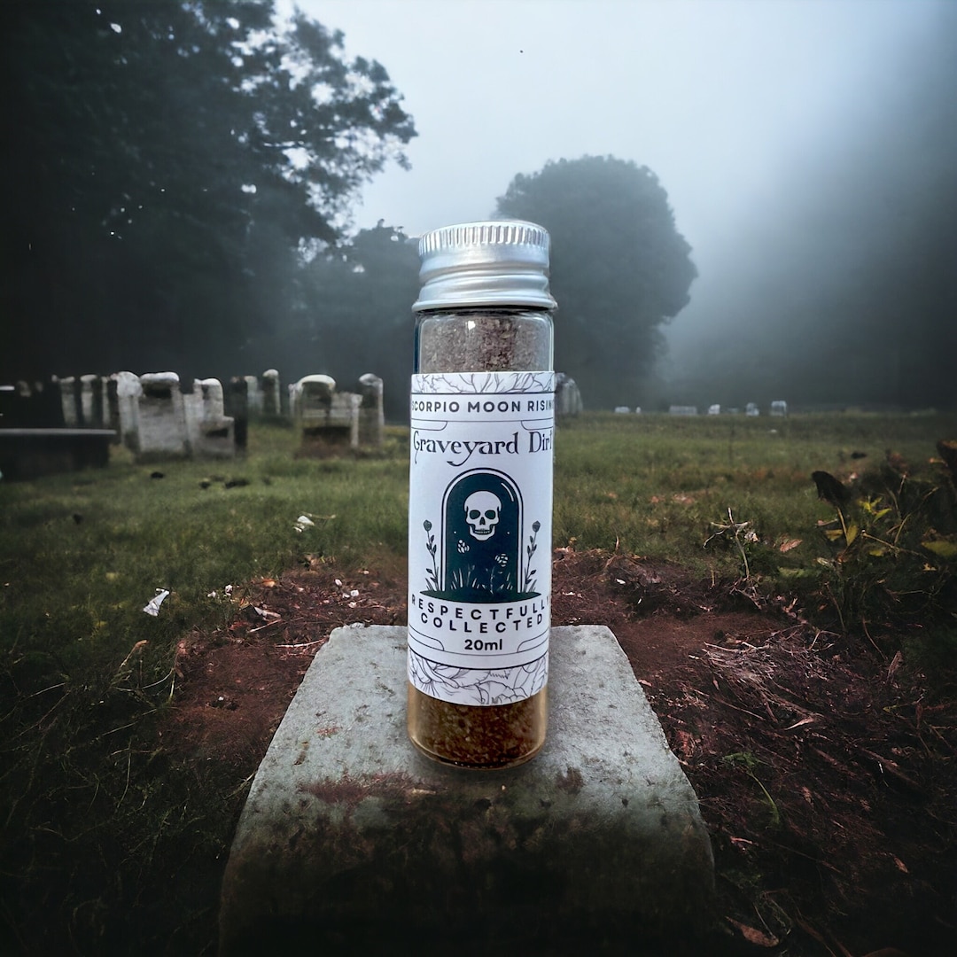 Respectfully Collected Graveyard Dirt for Spells, Spirit Work (20ml) - Etsy