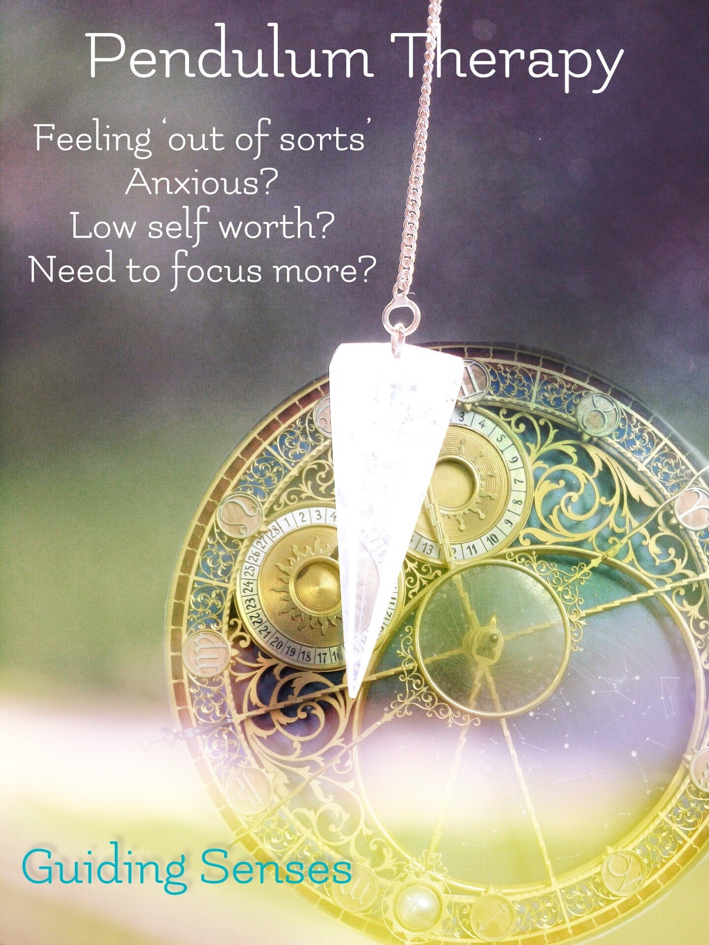 Pendulum Therapy. Anxiety? Past Trauma? Negative Energy Blocks Stop You From Moving Forward. Let ...