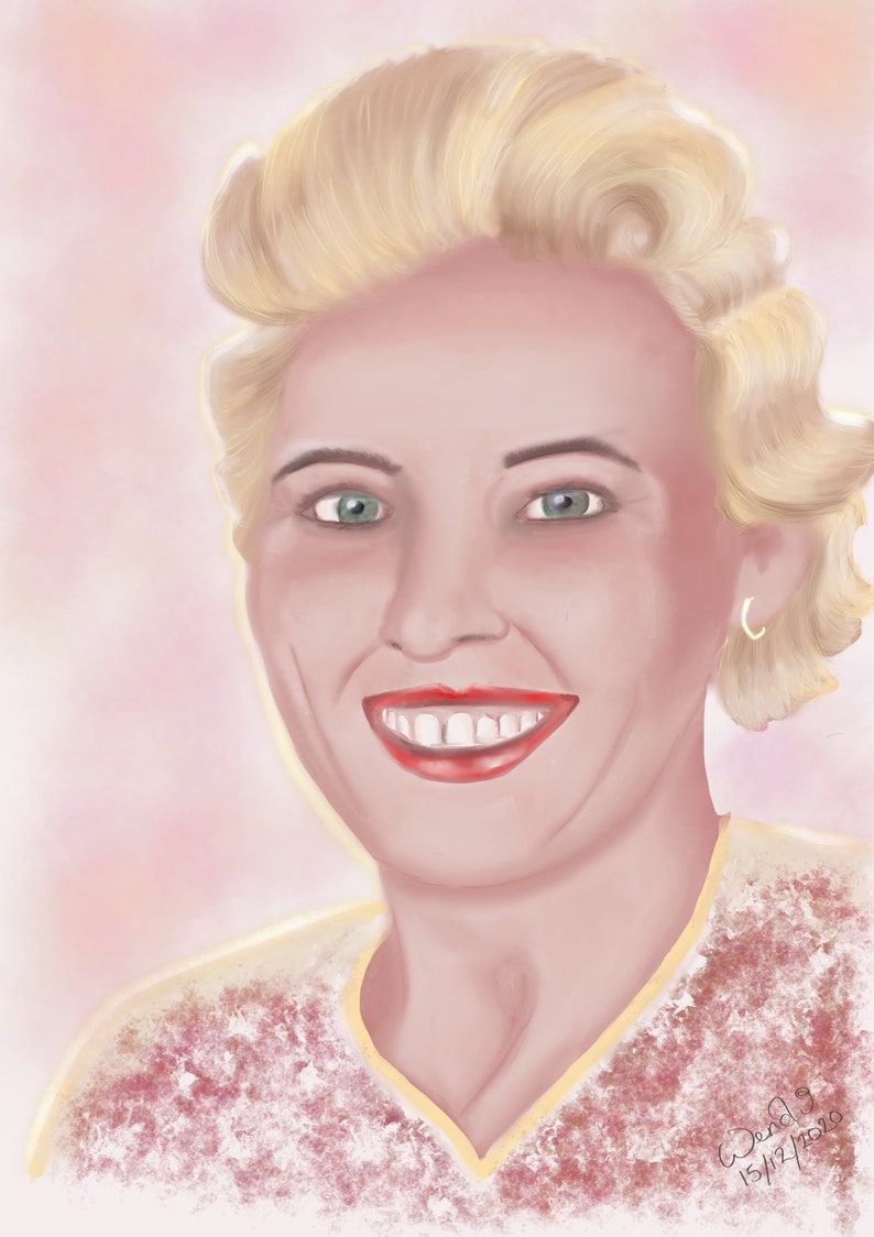 Deceased Loved One One Person Painted From Your Provided Photo deceased-loved-one-one-person-painted-from-your-provided-photo