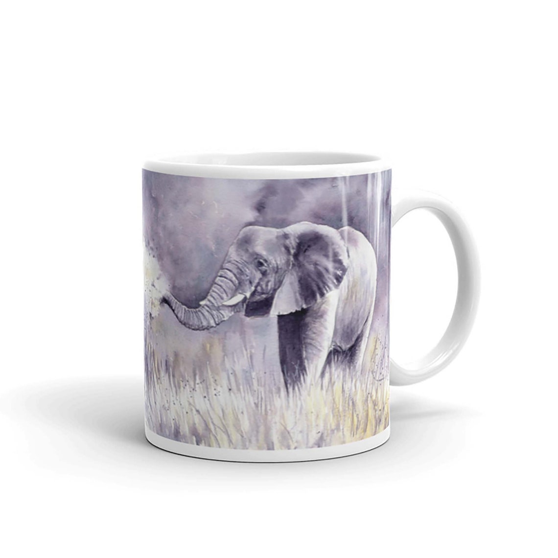 Elephant Mug Elephant Coffee Mug Elephant Coffee Cup | Etsy