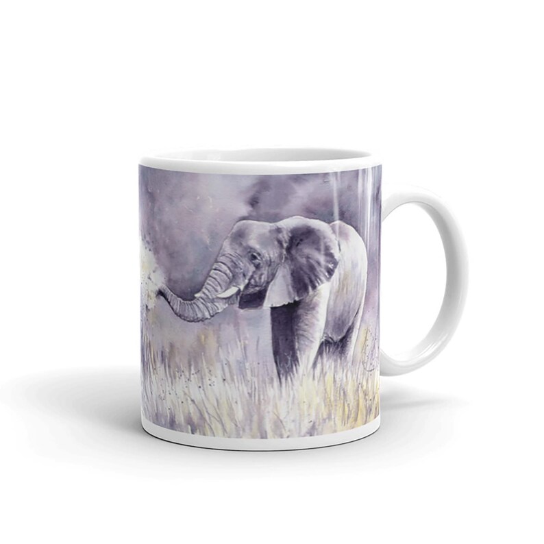 Elephant Mug Elephant Coffee Mug Elephant Coffee Cup - Etsy