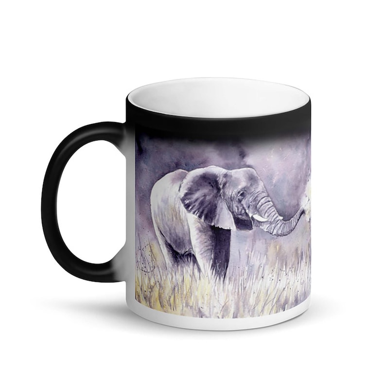 Elephant Mug Elephant Coffee Mug Elephant Coffee Cup - Etsy