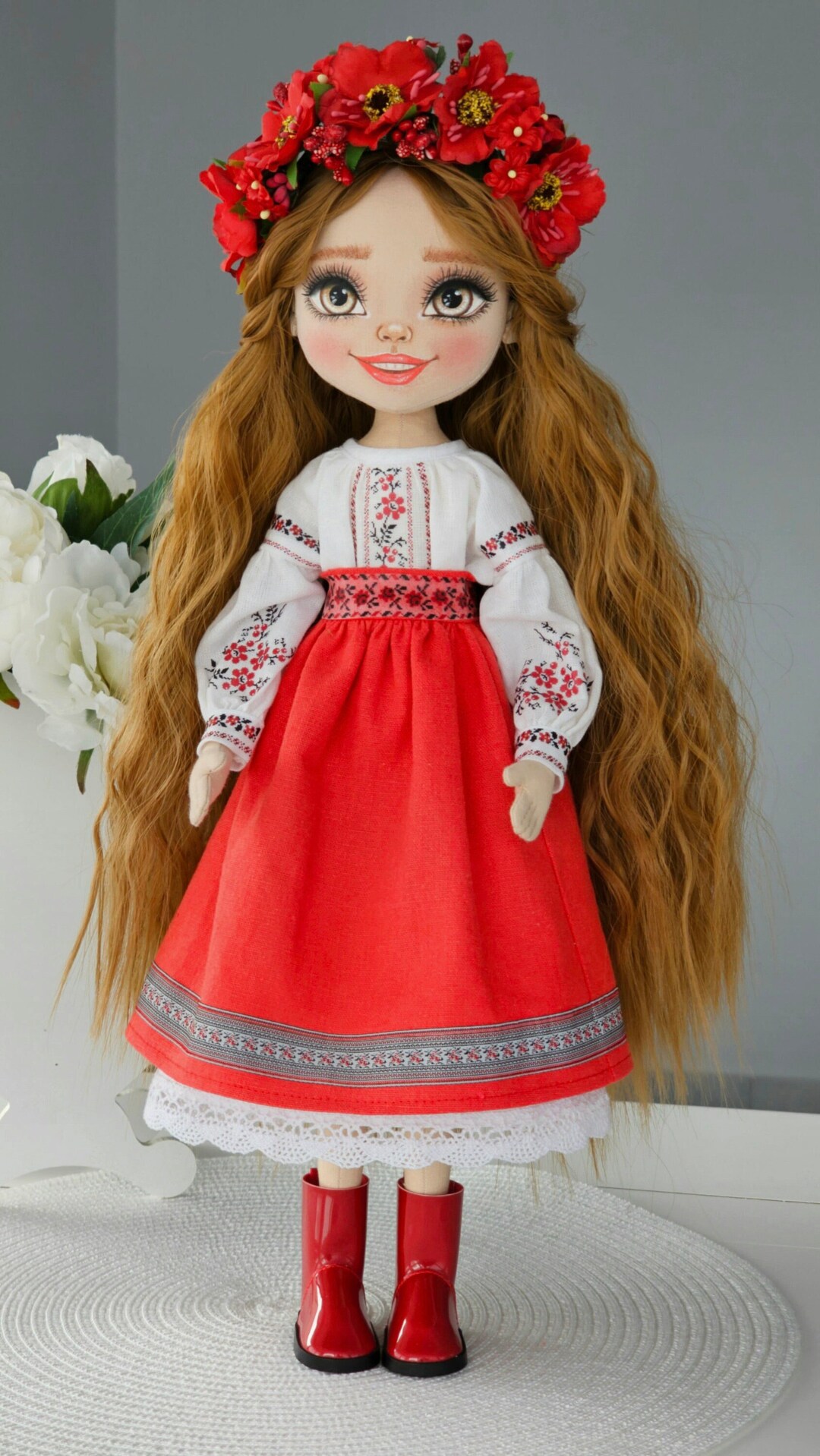 Ukrainian Dolls Handmade Doll Ukrainian Folk Doll Cloth Doll Cloth Doll Rag Doll Interior Art ...