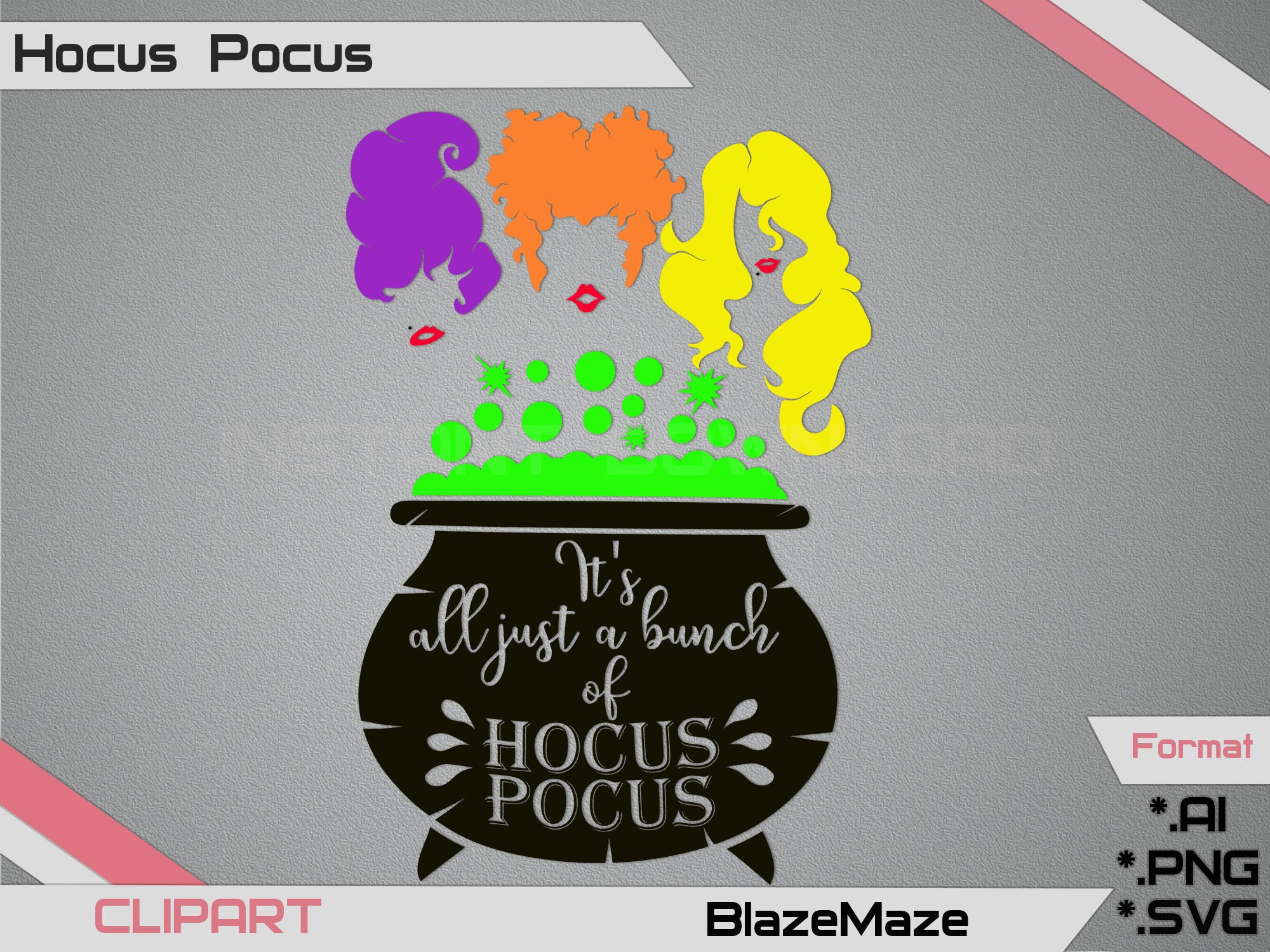 It's all just a bunch of Hocus Pocus svg Halloween svg | Etsy