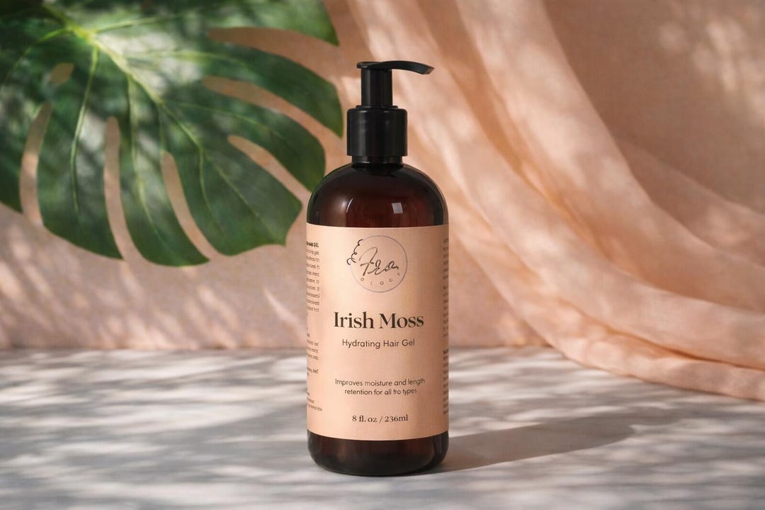 Irish Moss Hair Gel for Curly & Coily Hair | Clean Ingredients ...