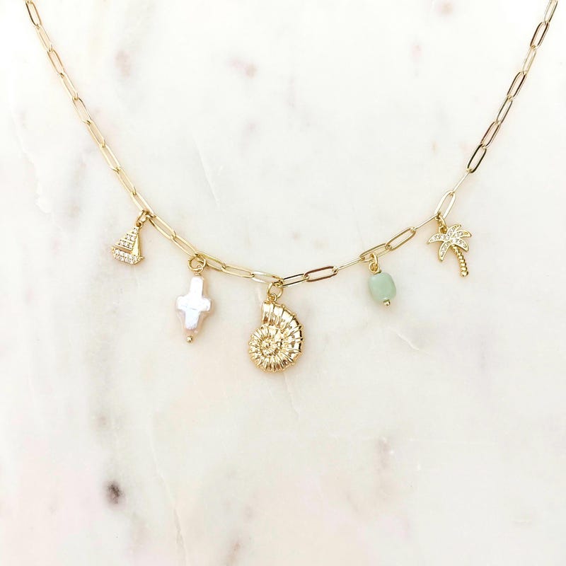 Beachy Necklace - Etsy