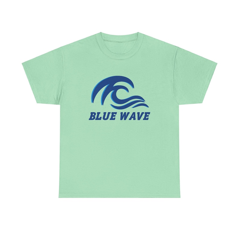 Blue Wave - Tee - Etsy
