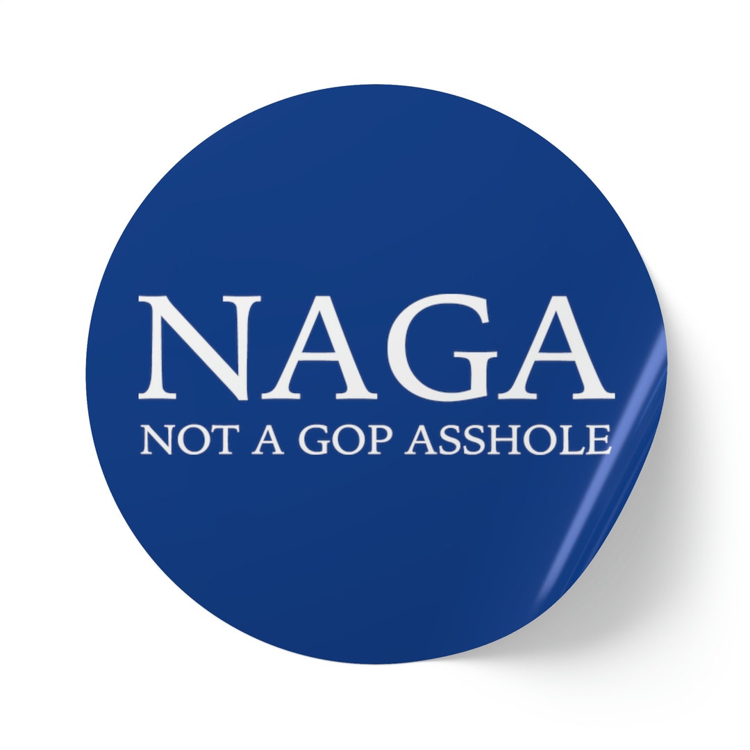 NAGA Blue Sticker - Etsy